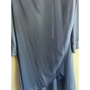 Laura | Jackets & Coats | Laura Womens Sheer Mesh Duster Jacket Blue ...
